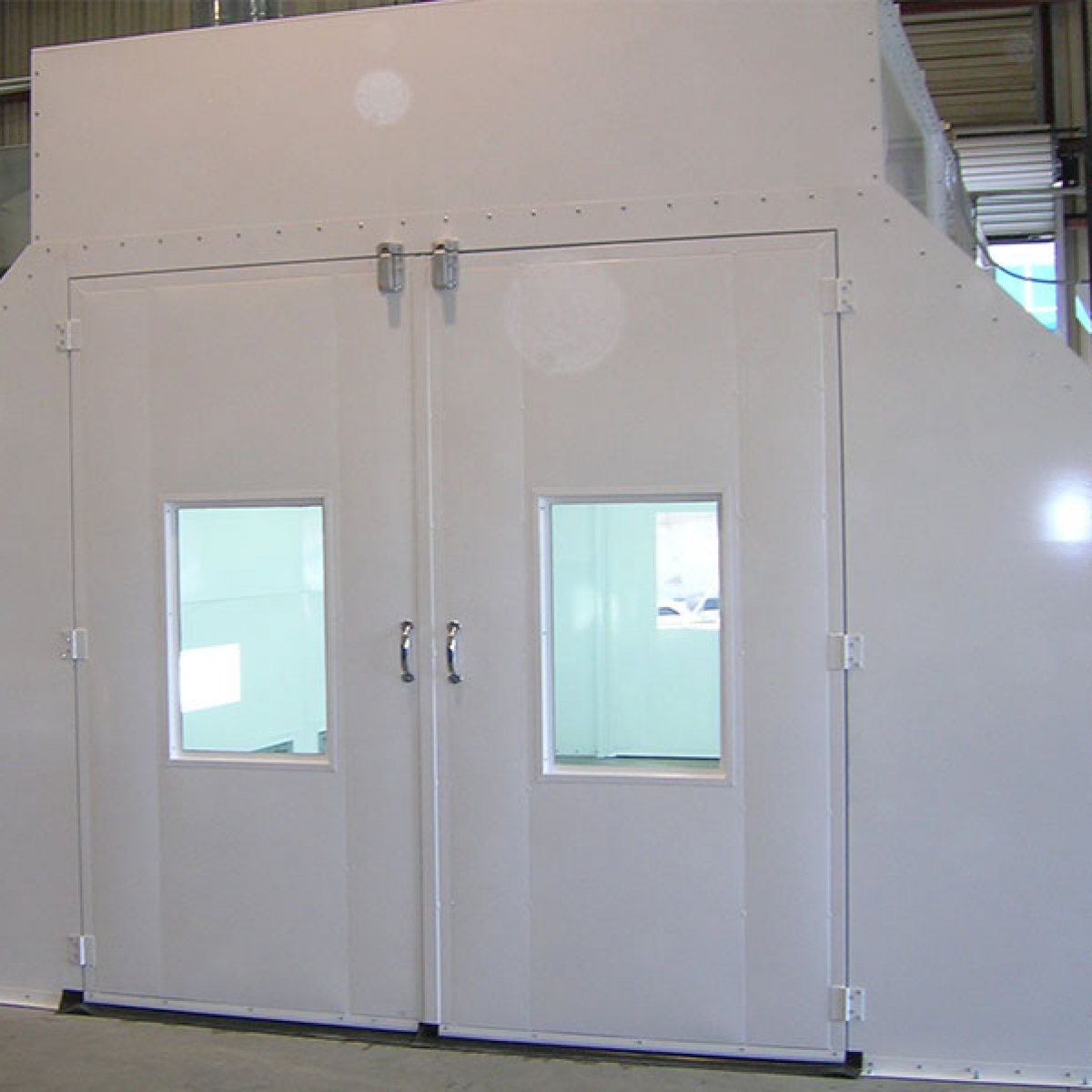 Automotive Side Downdraft Spray Paint Booths - Spray Booths NW
