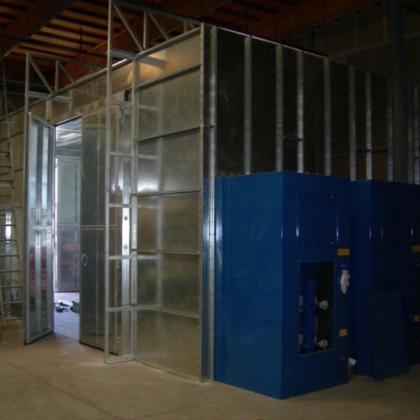 Abrasive Blast Booths – Spray Booths NW