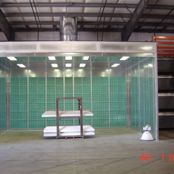 Open Front Paint Booth - Spray Booths NW