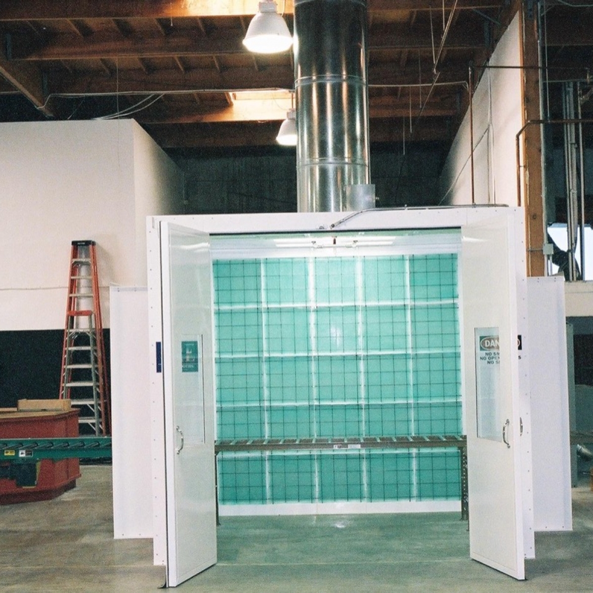 Semi Downdraft Paint Booths - Spray Booths NW