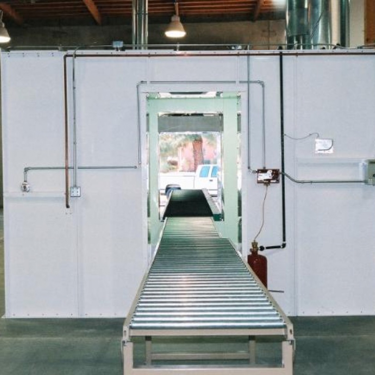Semi Downdraft Paint Booths - Spray Booths NW